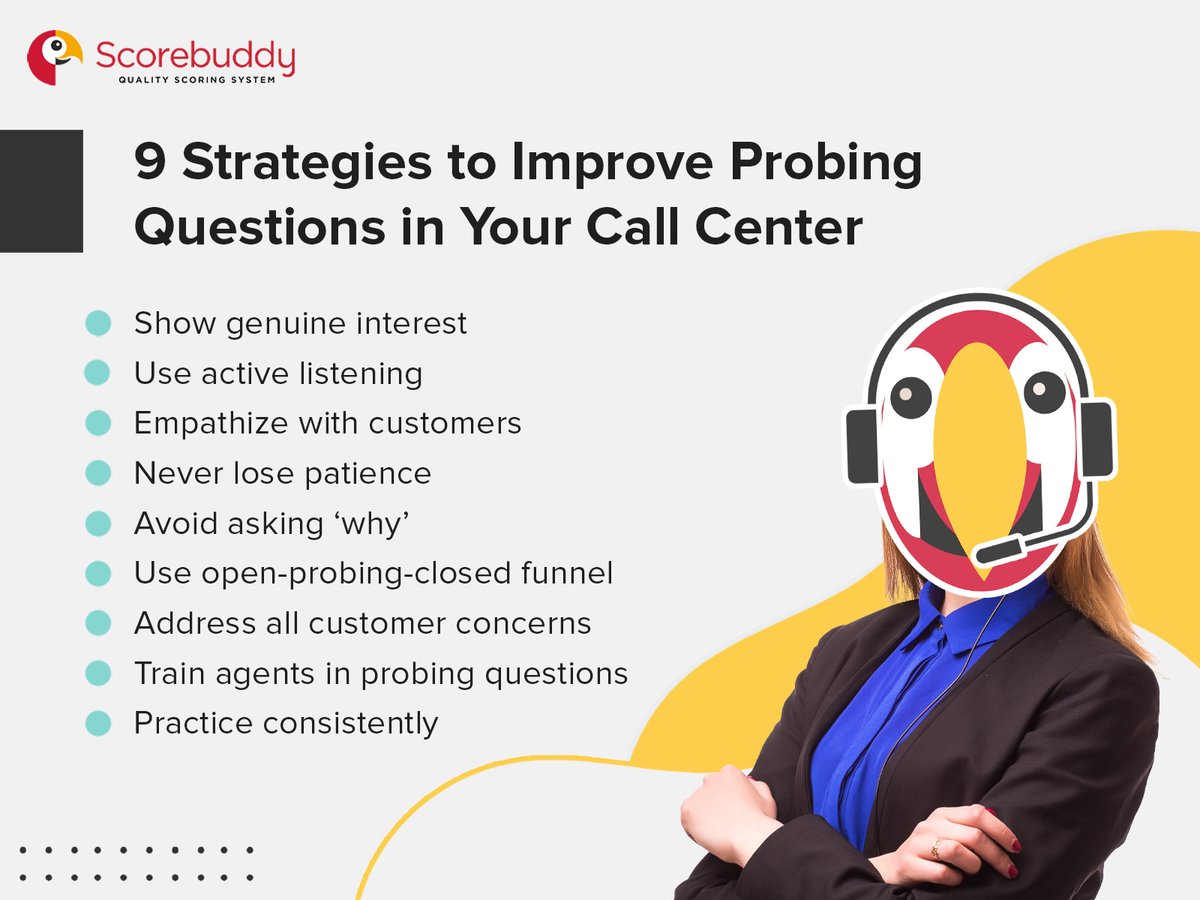 11 Probing Questions for Customer Experience - Scorebuddy 11 Probing Questions for Customer Experience - Scorebuddy